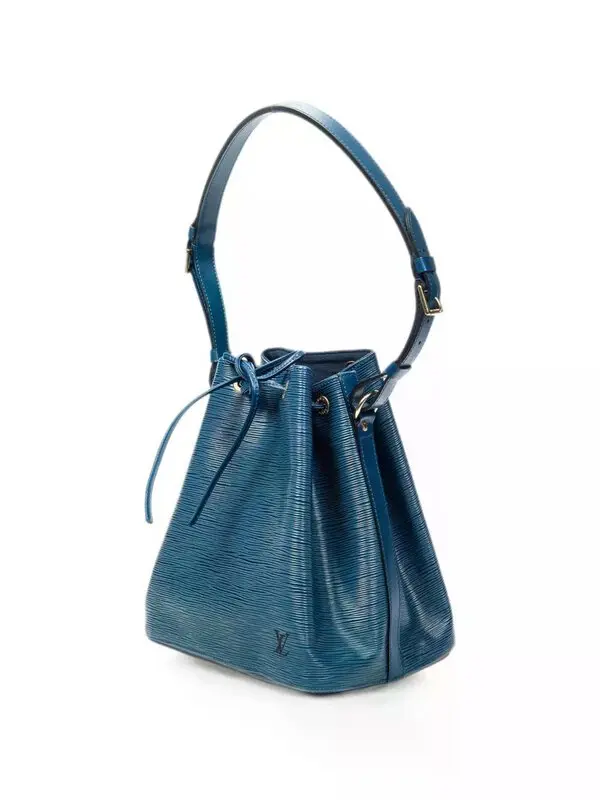 LOUIS VUITTON Pm Noe Épi-leather Shoulder Bag - Blue