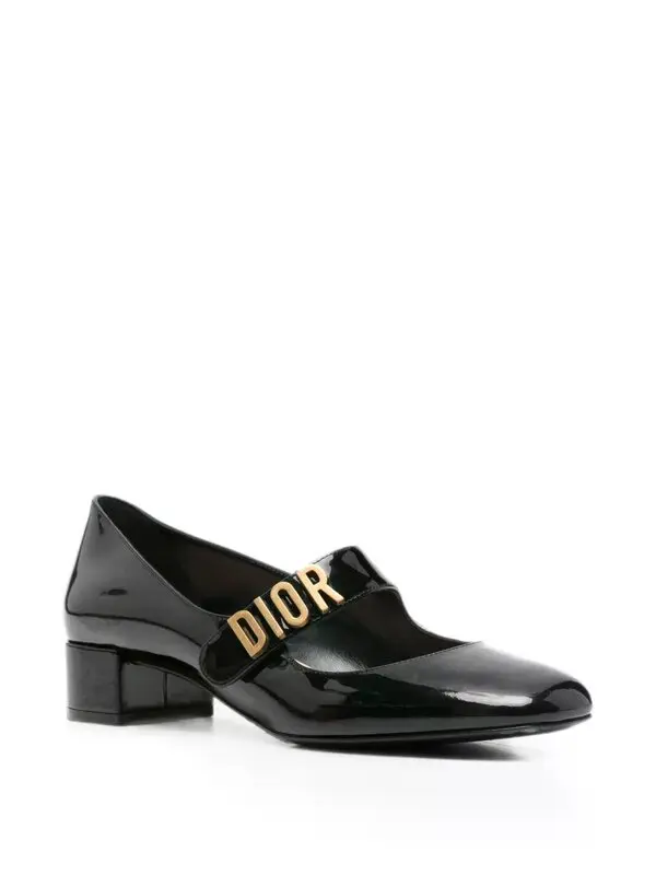 Dior 2010s Logo-strap Pumps