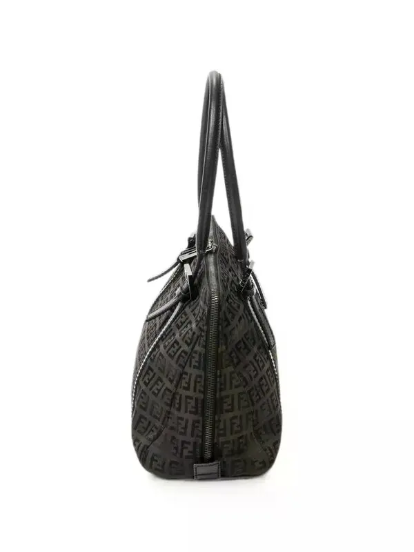 Fendi Small Zucca Bow-embellished Shoulder Bag