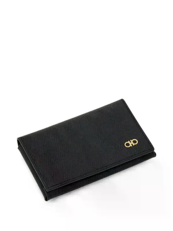 FERRAGAMO Micro Gancini Credit Card Holder