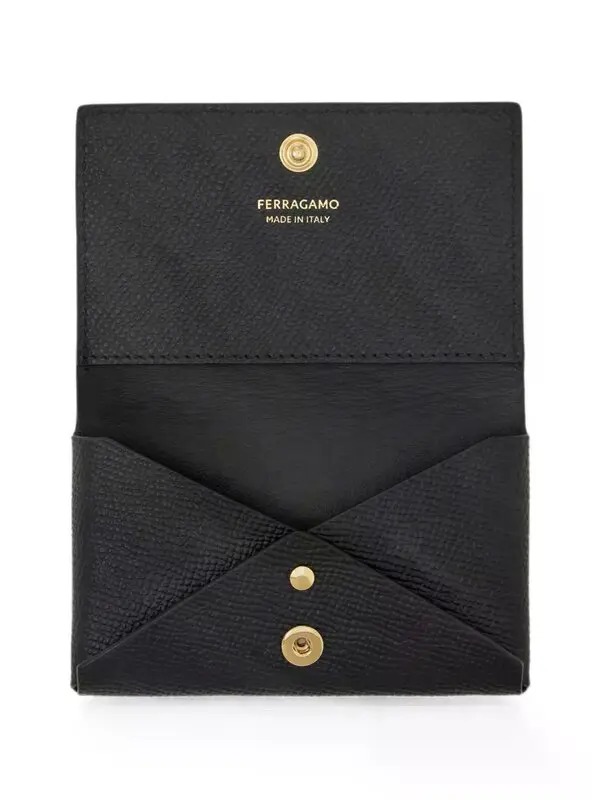 FERRAGAMO Micro Gancini Credit Card Holder