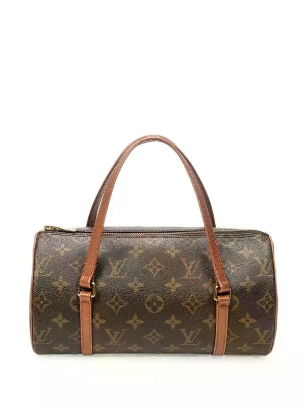 LOUIS VUITTON 26 Papillon Monogram Canvas Tote Bag - Brown