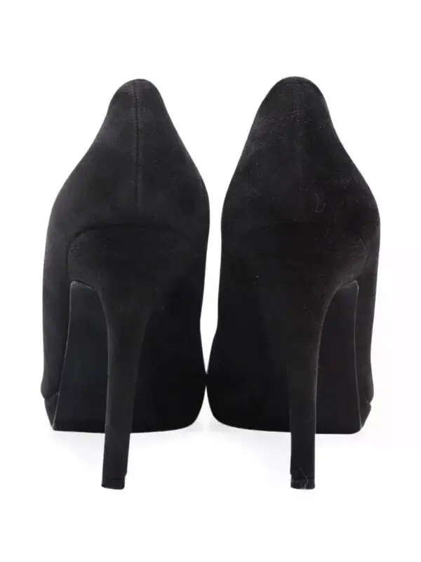 STUART WEITZMAN Bow-detail Suede Pumps