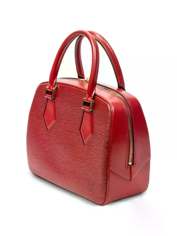 LOUIS VUITTON Sablons Leather Tote Bag - Red