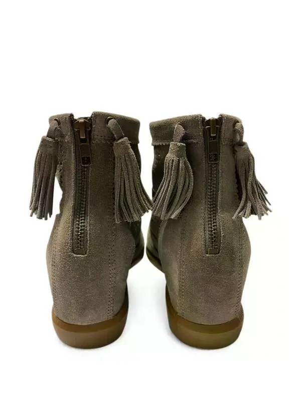ISABEL MARANT VINTAGE Basley Perforated Ankle Boots