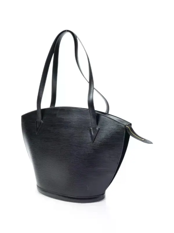 LOUIS VUITTON St-jacques Epi Shoulder Bag - Black