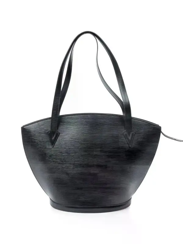 LOUIS VUITTON St-jacques Epi Shoulder Bag - Black