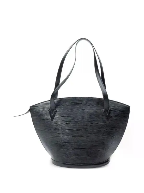 LOUIS VUITTON St-jacques Epi Shoulder Bag - Black