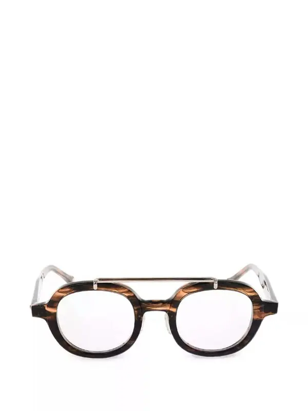 OAMC Tortoiseshell-pattern Sunglasses - Brown