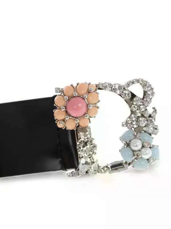 Dsquared2 Embellished Leather Belt