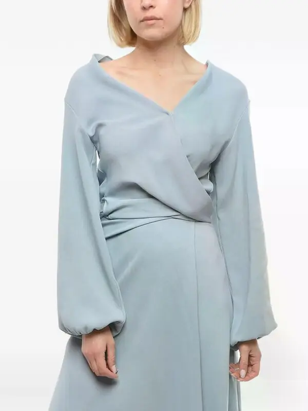 SUPER BLOND Belted Maxi Dress