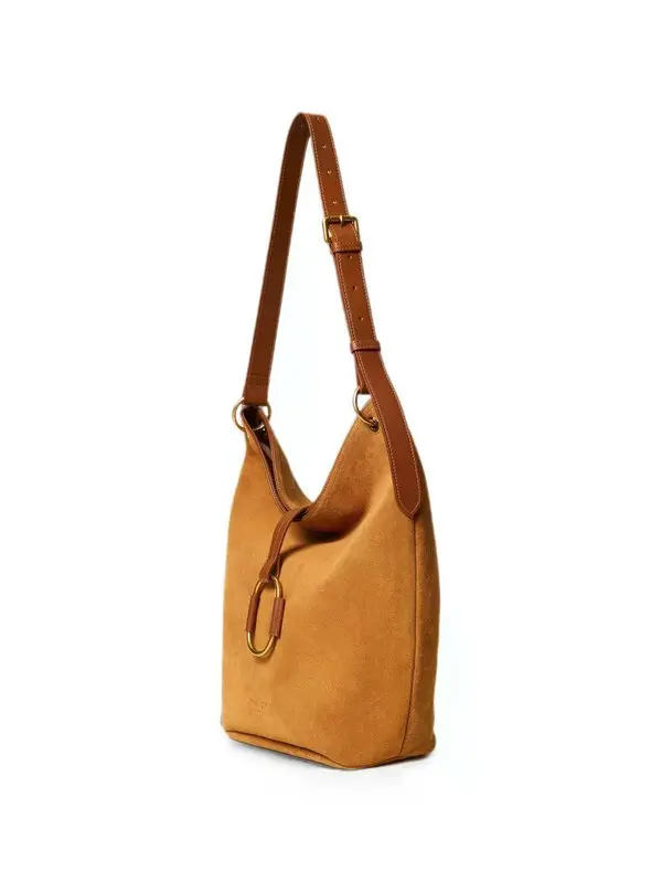 TWINSET Suede Hobo Bag