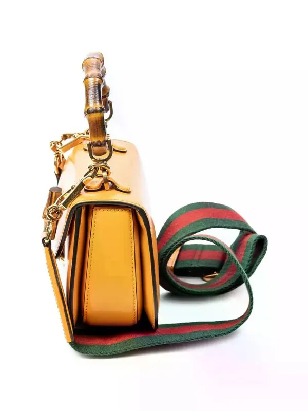 Gucci Bamboo 1947 Shoulder Bag - Yellow