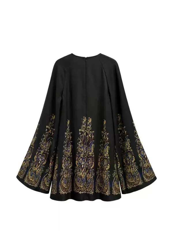 Etro Paisley Print V-neck Dress