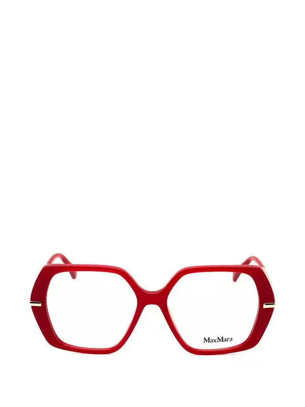 Max Mara Geometric Frame Eyeglasses