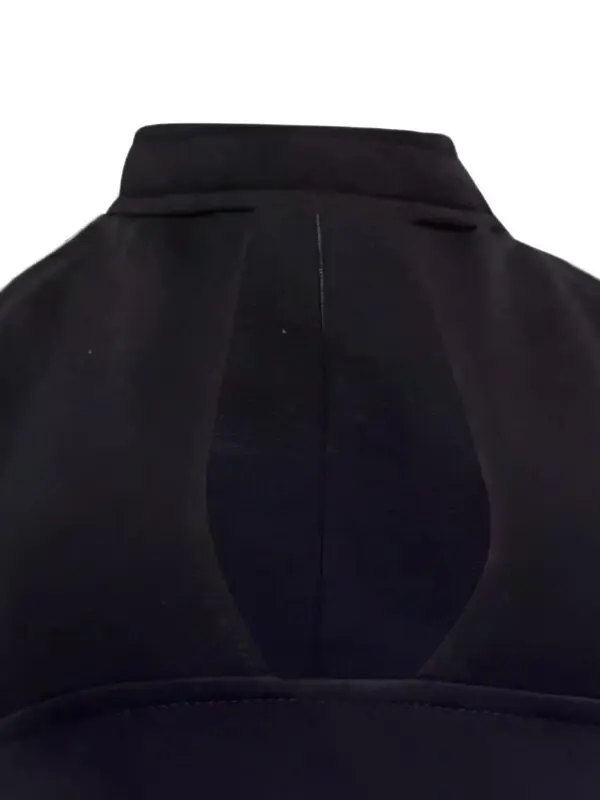 Saint Laurent Turtleneck Cut-out Mini Dress