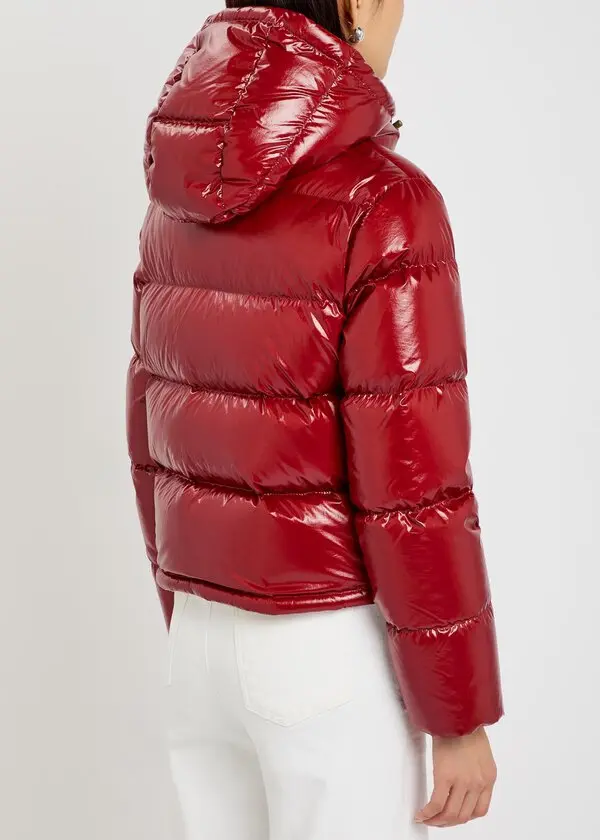 Moncler Niveole Padded Hooded Nylon Jacket
