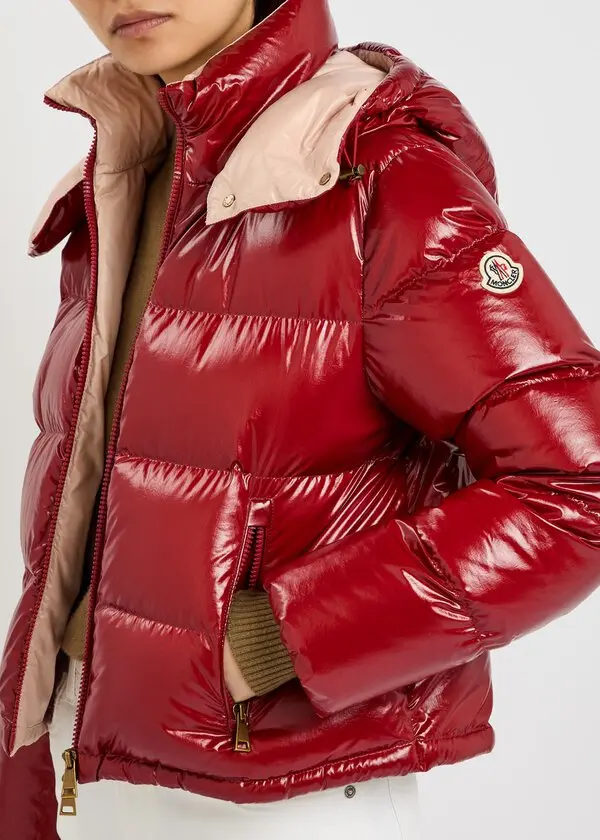 Moncler Niveole Padded Hooded Nylon Jacket