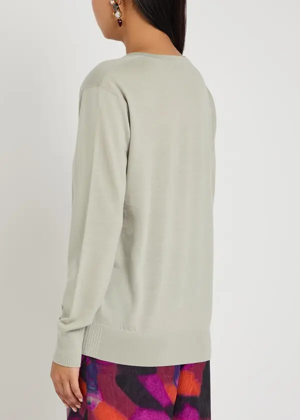 Dries Van Noten Tuomas Merino Wool Jumper