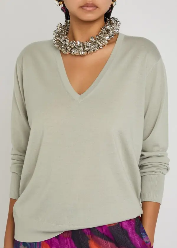 Dries Van Noten Tuomas Merino Wool Jumper