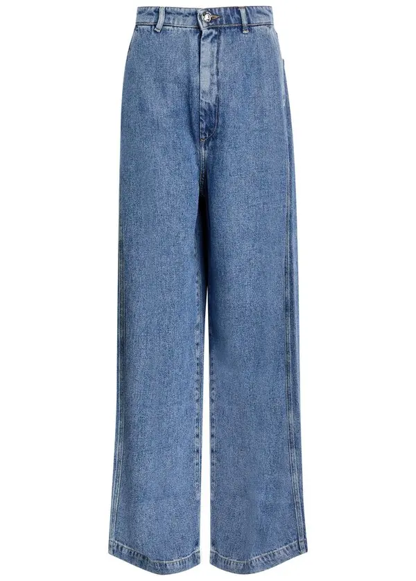 Sportmax Oversized Relaxed-leg Jeans - Denim