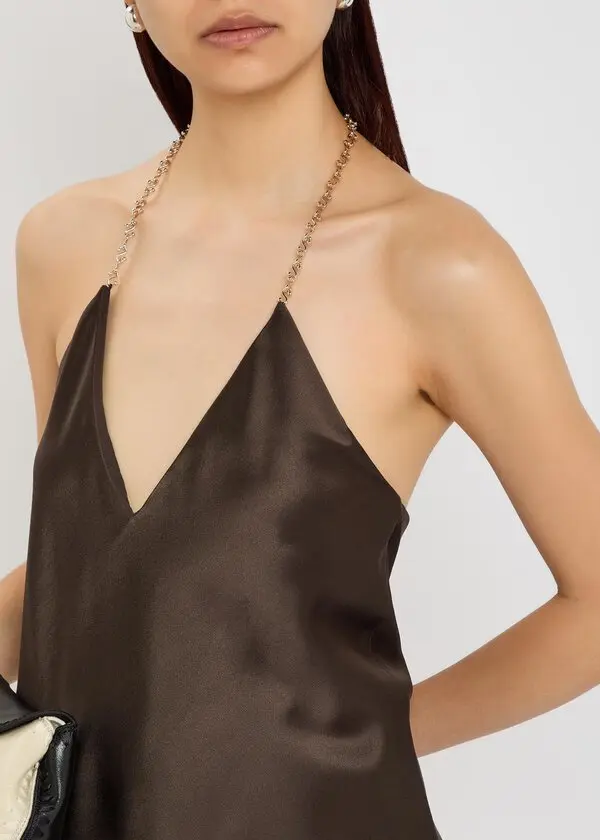 Sportmax Chain Satin Top