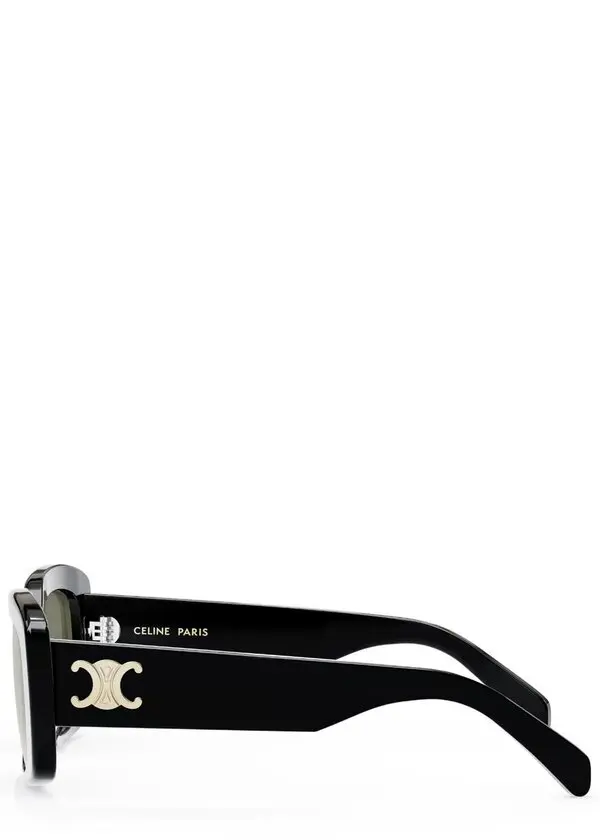Celine Triomphe Rectangle-frame Sunglasses