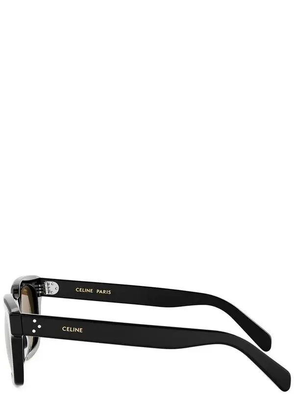 Celine 3 Dot Rectangle-frame Sunglasses