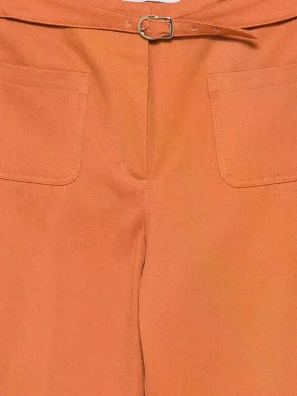 Dorothee Schumacher Belted Flared Trousers