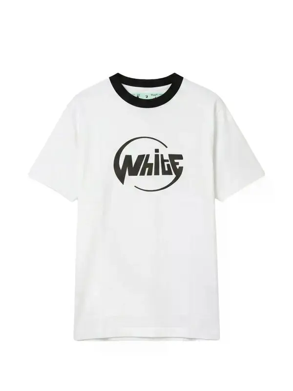 Off-White Graphic-print Ringer T-shirt - White
