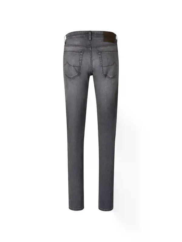 Jacob Cohen Faded Slim-fit Jeans - Grey