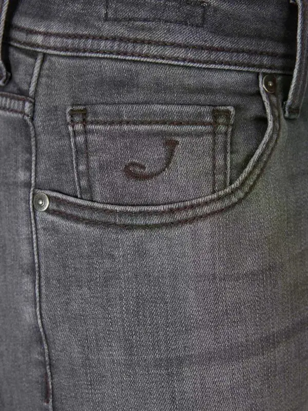 Jacob Cohen Slim-fit Faded Jeans