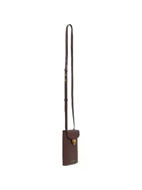 COCCINELLE Grainy-leather Phone Case