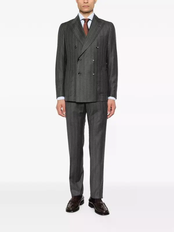 Tagliatore Pinstripe-pattern Double-breasted Suit