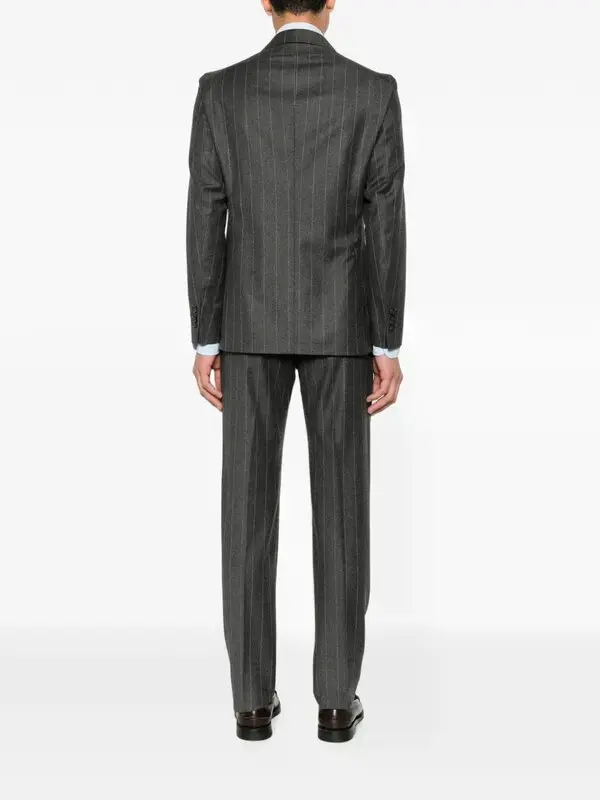 Tagliatore Pinstripe-pattern Double-breasted Suit
