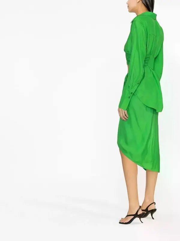 Gauge81 High-low Hem Wrap Shirt