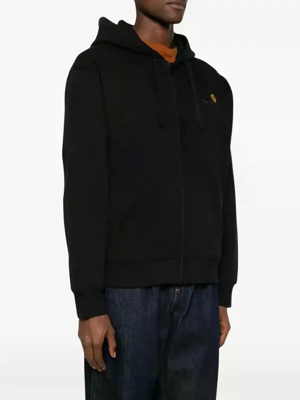 Carhartt Work In Progress American Script Hoodie - Black