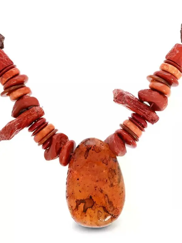 Dsquared2 Hard Stone Pendant Necklace