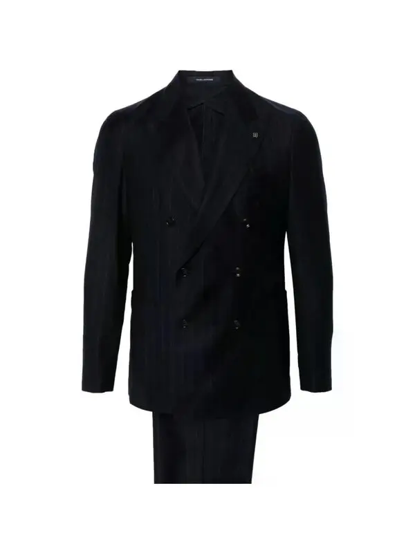Tagliatore Pinstripe-pattern Double-breasted Suit