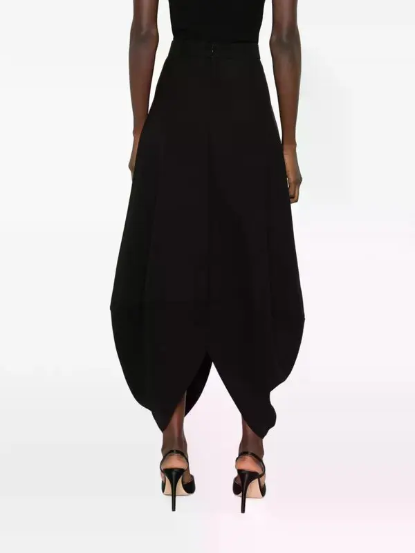 Giorgio Armani Draped Midi Skirt