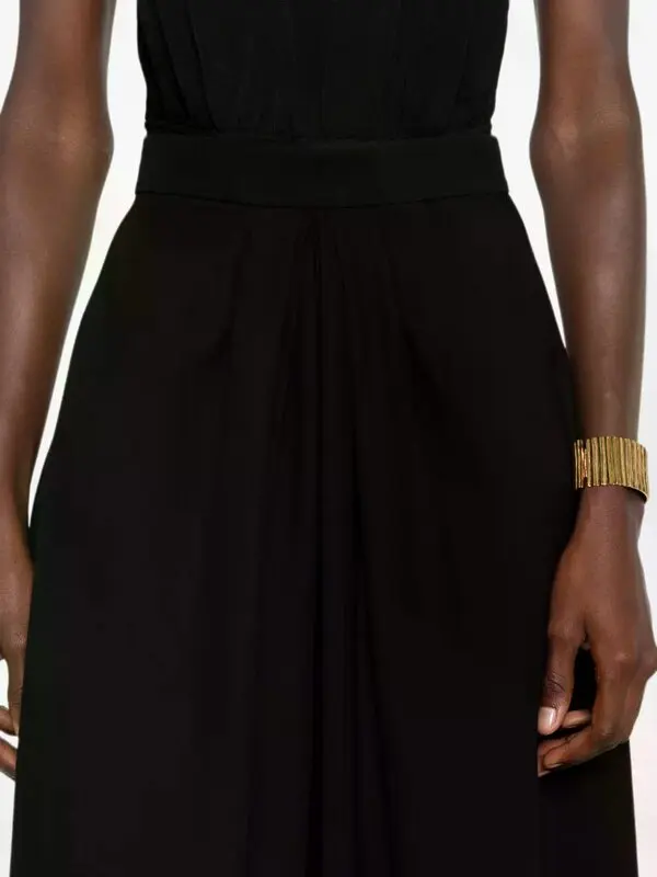 Giorgio Armani Draped Midi Skirt
