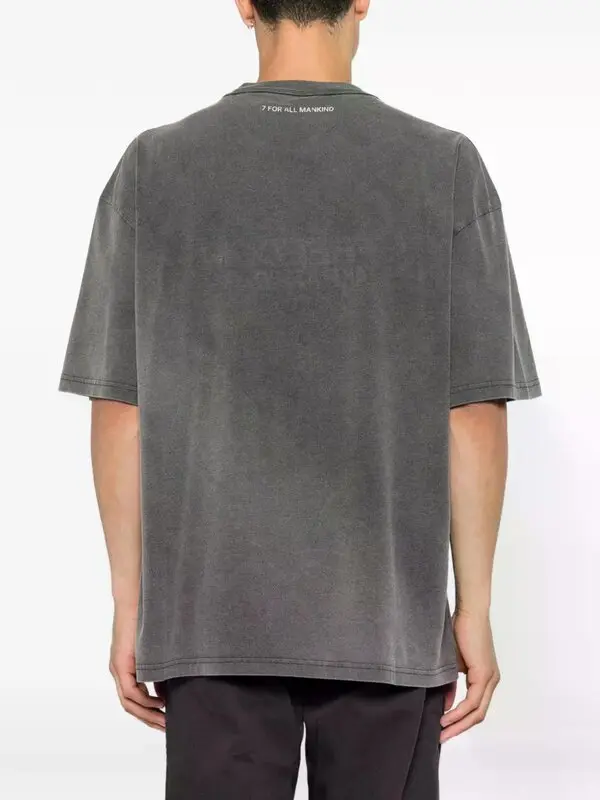 7 For All Mankind Graphic-print Crew-neck T-shirt