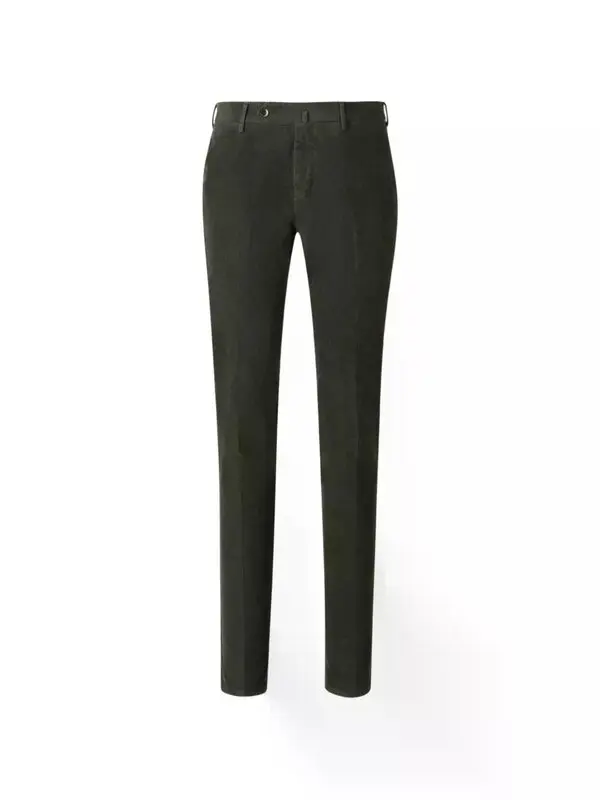 PT TORINO Corduroy Slim-fit Trousers - Green