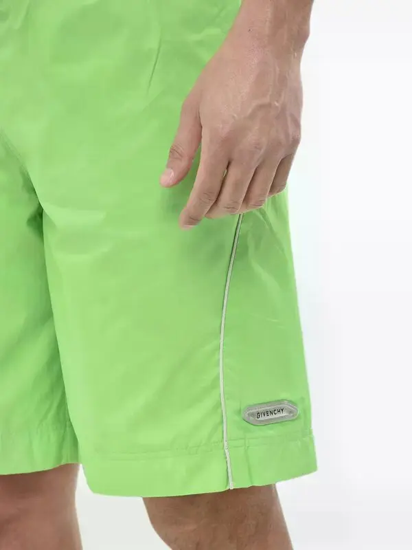 Givenchy Logo-patch Embroidered Swim Shorts