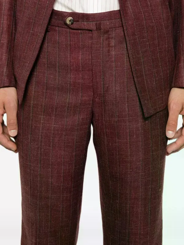 Isaia Double-breasted Pinstripe Suit