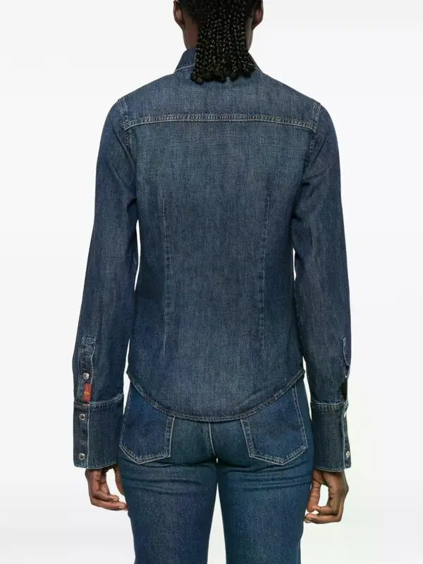 7 For All Mankind Button-up Denim Shirt