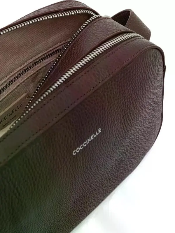 COCCINELLE Grainy Leather Crossbody Bag