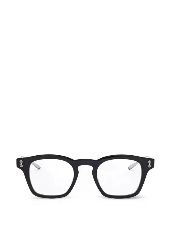 AKONI Wise Square-frame Eyeglasses - Black