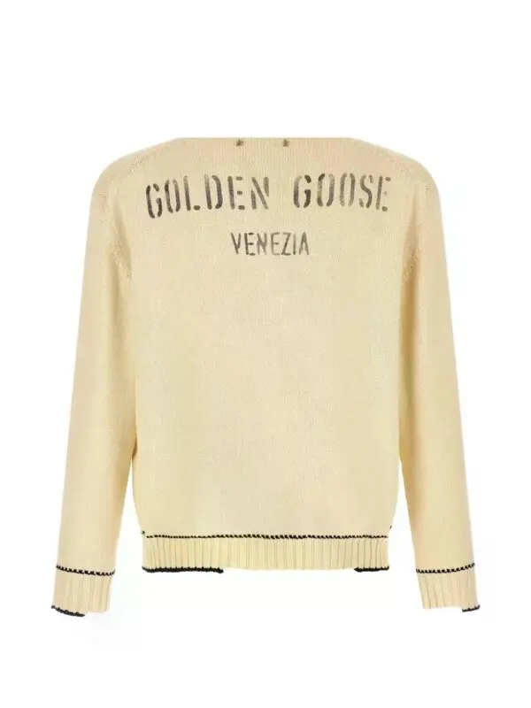 GOLDEN GOOSE Logo-print Rindley Sweater