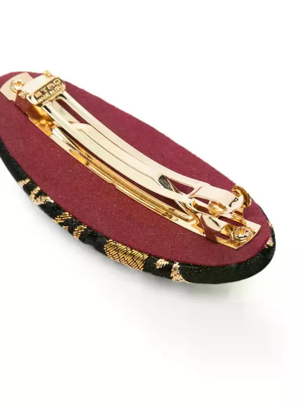 Etro Pegasus Jacquard Hair Clip